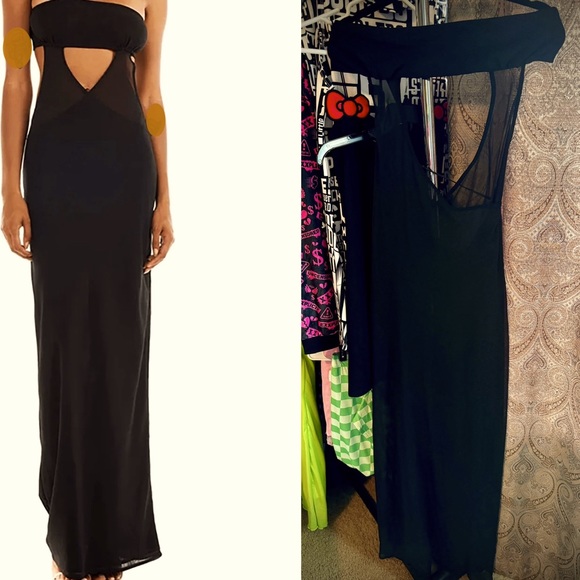 Dolls Kill | Dresses | Charlize Maxi Dress By Jgr Stn Large | Poshmark